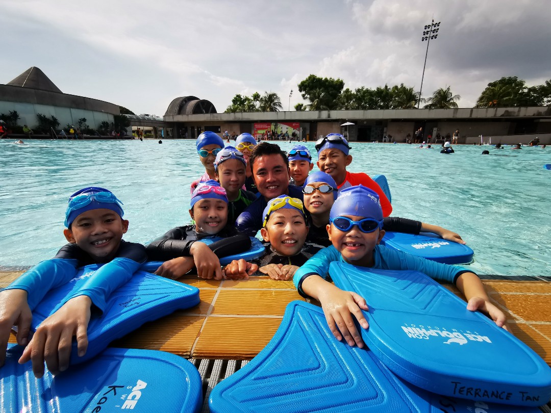 Swimming Lessons At OCBC Aquatic Centre